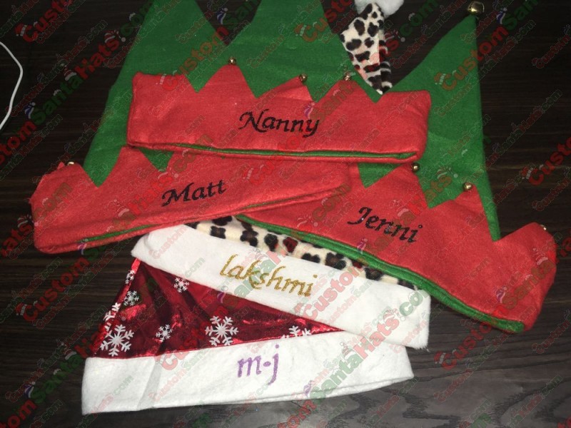 Elf Hats - Gallery - Custom Santa Hats