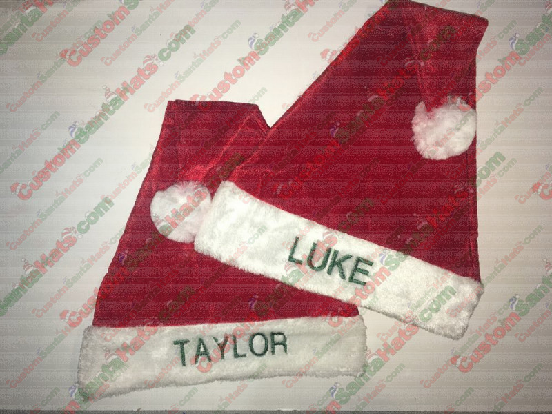 Custom Santa Hats - Gallery - Custom Santa Hats
